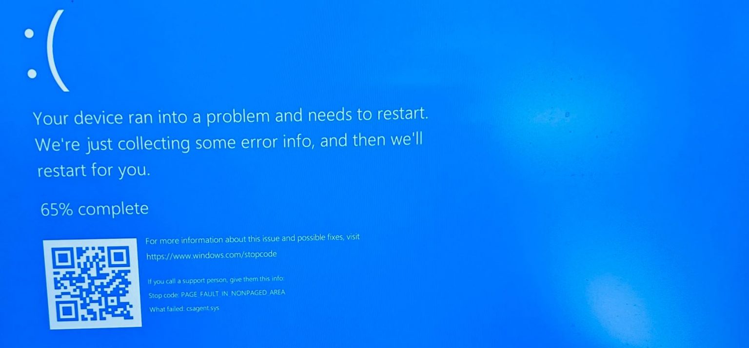 Fehlerhaftes Update von CrowdStrike Falcon führt zu Bluescreen | JHRweb